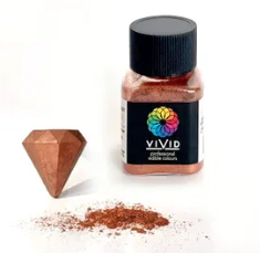 VIVID | COPPER | EDIBLE METALLIC DUST | 10G | The Cookie Jar And More